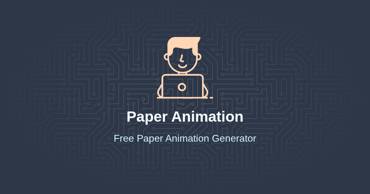 Paper Animation Maker — Transparent PNG & WebM | Free Forever ...